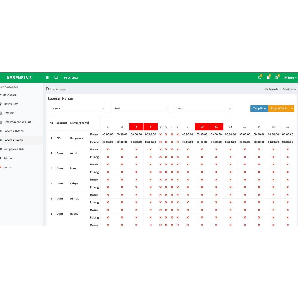 Jual PROMO Aplikasi Absensi Foto V.3.2 koordinat Lokasi dan Radius vb-8 | Shopee Indonesia