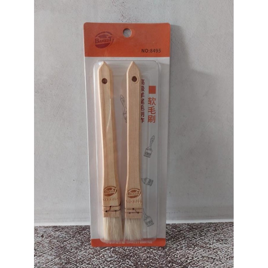 Jual Bakest Soft Baking Kuas Halus Pastry Brush Oles Roti Bread Kue ...