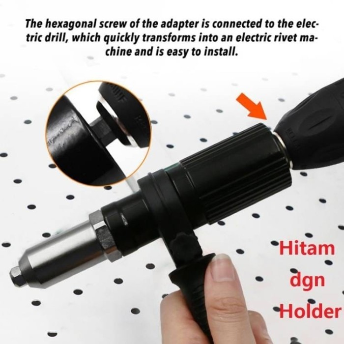 Jual Adaptor Tang Mesin Bor Rivet Paku Ripet Plastik Elektrik Gun ...