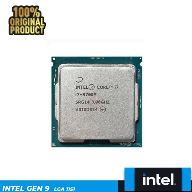 Jual Intel Core i7 9700F | Processor Gen 9 LGA 1151 TRAY | Shopee Indonesia