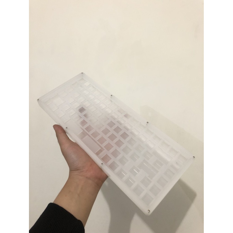 Jual Custom Case Akrilik Sandwitch Keyboard Mechanicak Kbdfans KBD75 ...