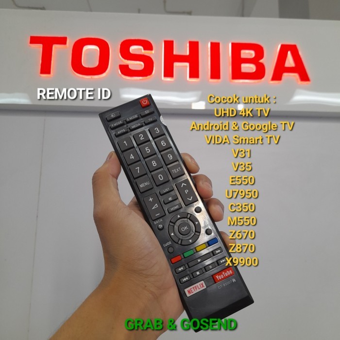 Jual Remote Tv Toshiba Smart Tv Android Tv Google Tv All Type | Shopee Indonesia