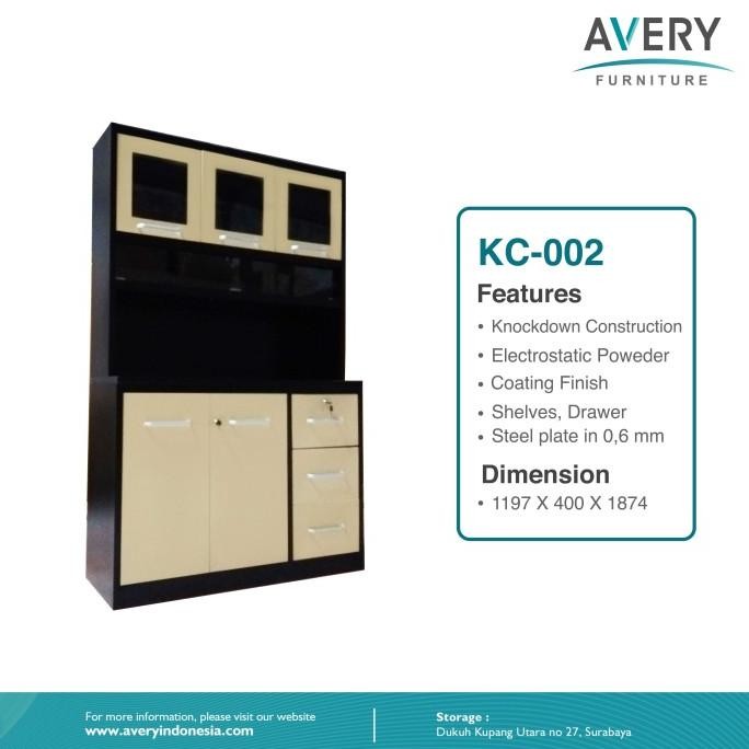 Jual Avery Furnitures - Kitchen Kabinet Plat Besi KC002 | Shopee Indonesia