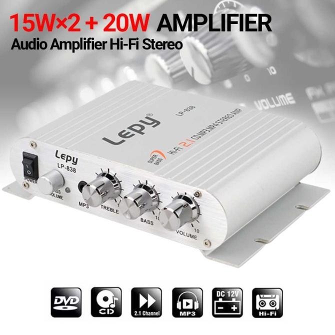 Jual Kit power amplifier Hifi Mini 4 Channel Audio stereo bluetooth ...