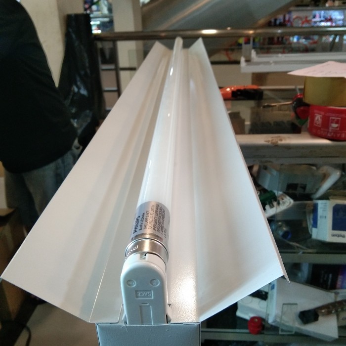 Jual kap tko 1x36 + lampu led philips 16 watt 120cm | Shopee Indonesia