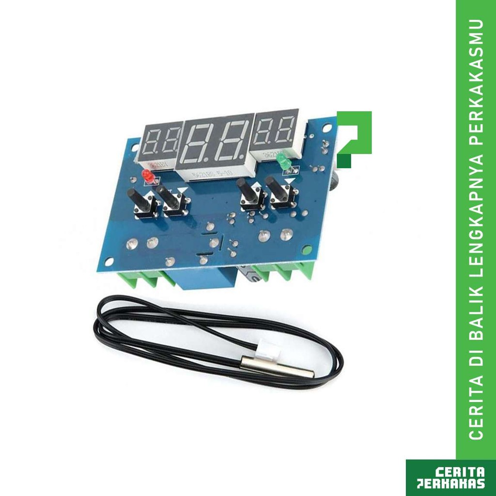 Jual Thermostat Modul Digital W1401 CP / XH-W1401 Pengatur Suhu DC 12V ...