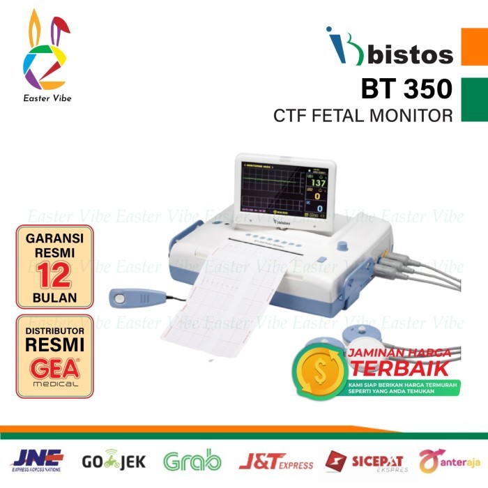 Jual BISTOS BT-350 BT350 CTG ALAT FETAL MONITOR BAYI KEMBAR | Shopee ...