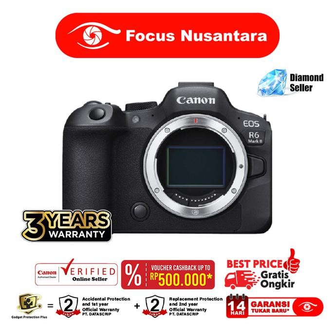 Jual Canon Eos R6 Mark Ii Canon Eos R6 Mark 2 R6Ii Body / Kit 24-105 Is ...