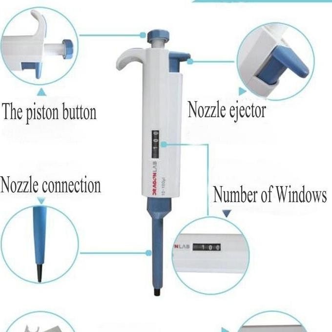 Jual Pipet / Autopipet / Pipettor - Dragonlab Micropipette Adjustable ...