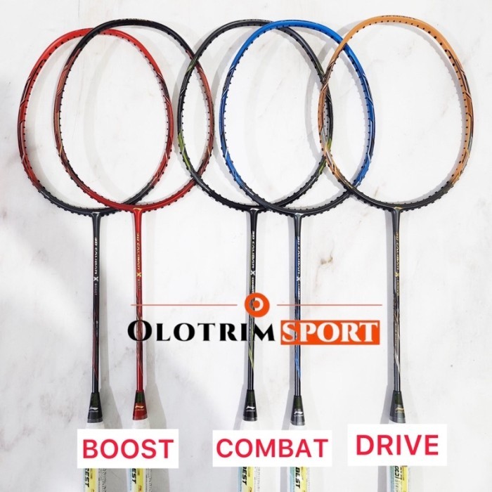 Jual Raket Badminton Lining 3D CALIBAR X Combat Drive Boost Series ...