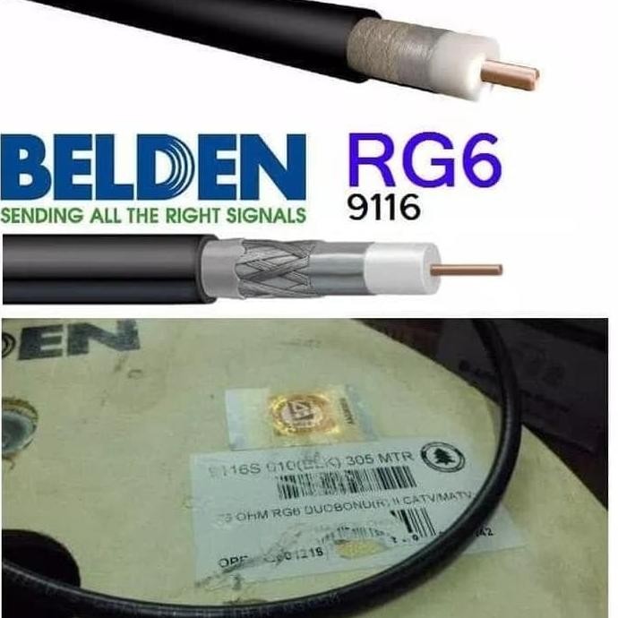 Jual Belden Rg 6 ( 9116S ) | Shopee Indonesia