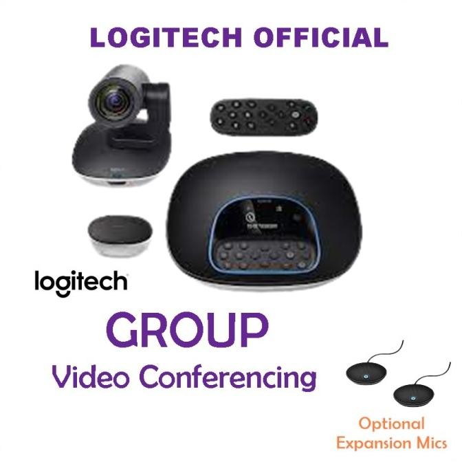 Jual Logitech Group Video Conference Cam Webcam Camera | Shopee Indonesia