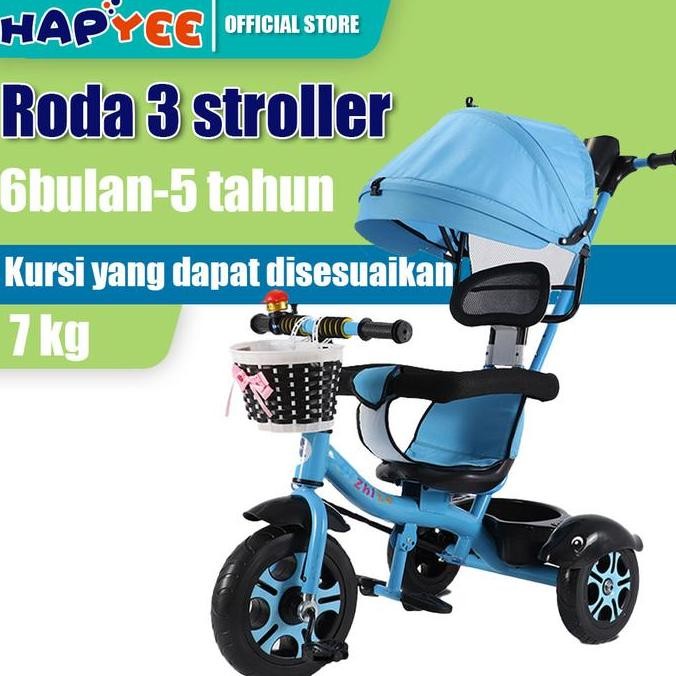 Jual Sepeda Roda Tiga Anak 1 Tahun Sepeda Roda 3 Bayi Tricycle Anak Kursi Stroller Trike Anak ...