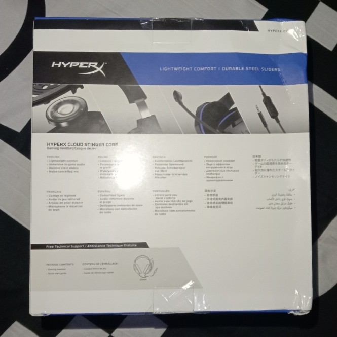 Jual HyperX Cloud Stinger Core Gaming Headset 3,5mm Model CS006 4P5J8AA ORI | Shopee Indonesia