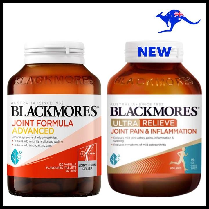 Jual Blackmores Joint Formula Advanced 120 Tablets Multi Action Joint ...