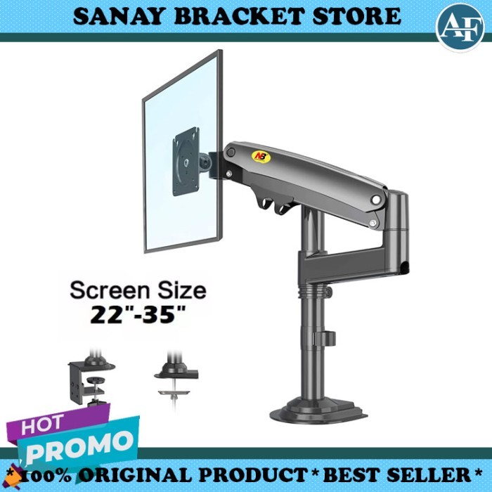 Jual BRACKET TV LCD MONITOR 22"-35" NORTH BAYOU NB H100 TILT SWIVEL ...