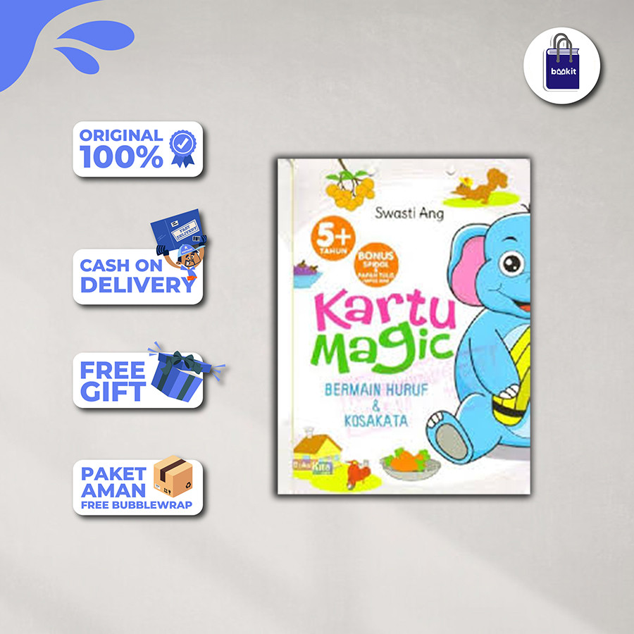 Jual KARTU MAGIC BERMAIN HURUF & KOSAKATA | Shopee Indonesia