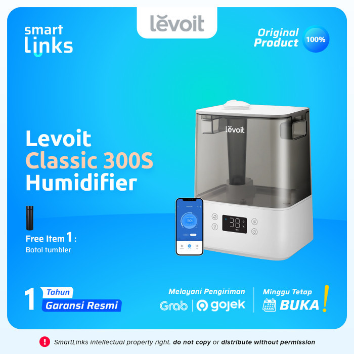 Jual Levoit Classic 300S Smart Ultrasonic Cool Mist Humidifier Usa ...
