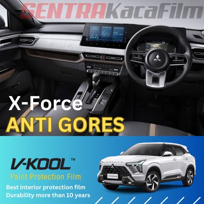 Jual Ppf Interior Vkool Original Anti Gores Interior Mitsubishi Xforce X Force X-Force | Shopee ...