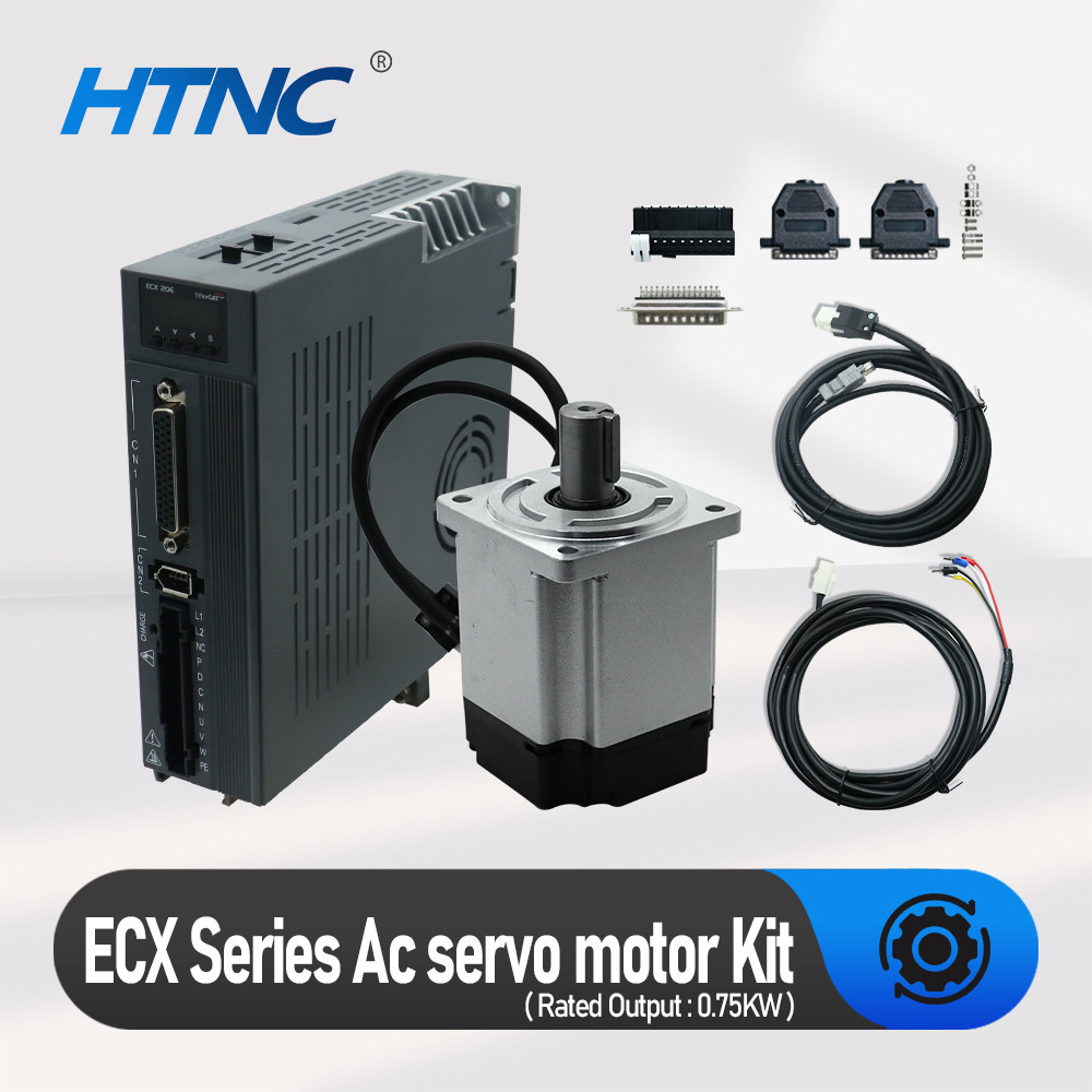 Jual EtherCAT Servo Motor 750w High Speed 3000RPM 0.75kw Servo Motor ...