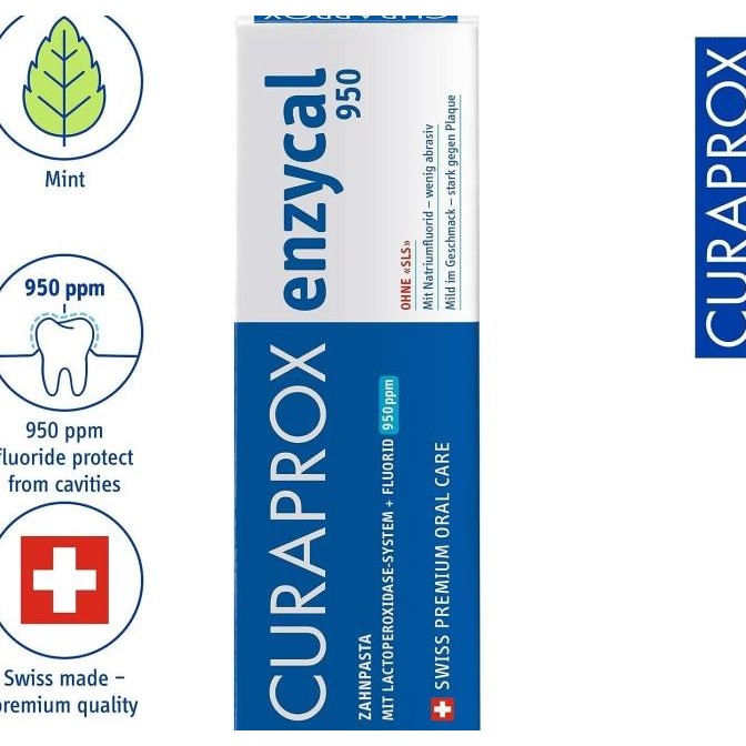 Jual CURAPROX Toothpaste Enzycal 950 75ML (Odol Enzim Dewasa) | Shopee ...