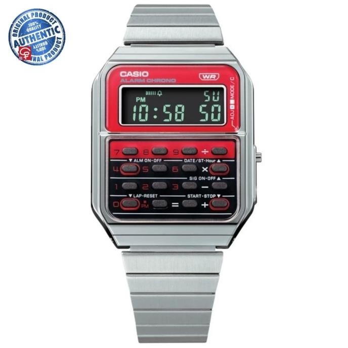 Jual JAM TANGAN CASIO CALCULATOR CA-500WE-4BDF CA500WE-4BDF ORIGINAL ...