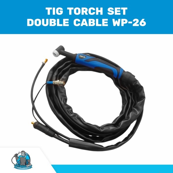 Jual Tig Torch Set Double Cable WP-26 panjang kabel 4 meter SW | Shopee ...
