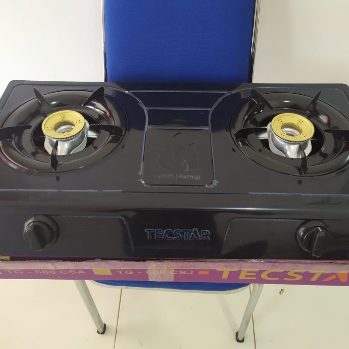 Jual Kompor Gas Tecstar 2 Tungku Stainless | Shopee Indonesia