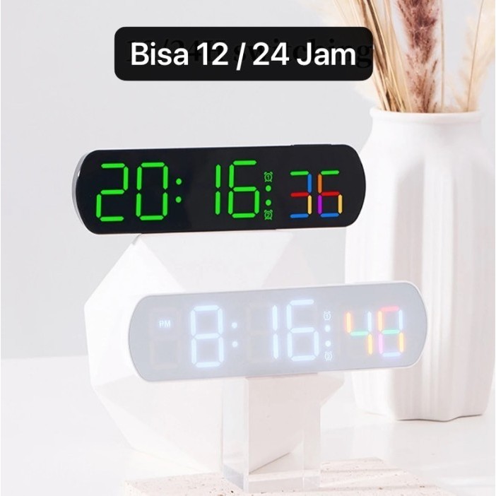 Jual Jam Alarm LED Besar Digital Elektronik Timer Hitung Mundur JD-6639 ...
