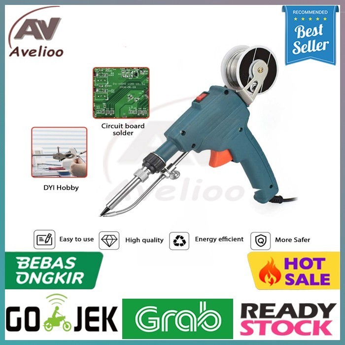 Jual Barang Ready Solder Iron Automatic Tin Gun 60W - Solder Listrik ...
