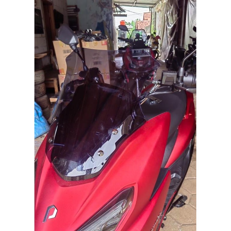 Jual Visor Polytron Fox R Pnp Tanpa Breket Tambahan Windshield | Shopee ...