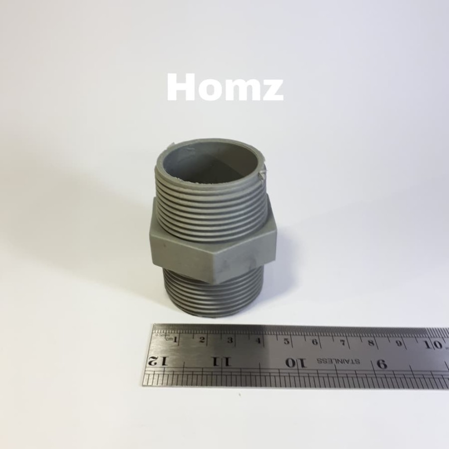 Jual Double Nipple 1 1/4" inch Aw SR / Dobel Nepel 1,25 in Pvc/Nepple ...