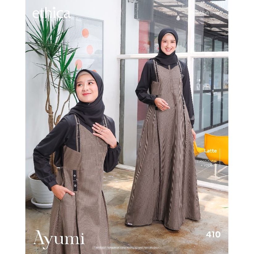 Jual Gamis Ethica AYUMI 410 | Model Baju Gamis Terbaru Lebaran 2025 ...