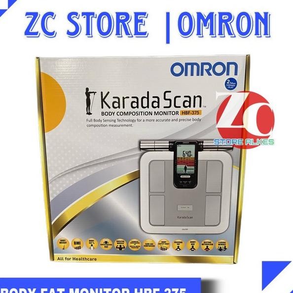 Jual Omron Timbangan Karada Scan Hbf 375 Body Fat Monitor | Shopee ...
