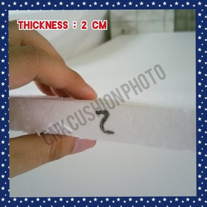 Jual ] STYROFOAM GABUS STEREOFOAM LEMBARAN - PACKING / MADING (100X50X2 ...