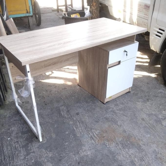 Jual meja kantor meja tulis kea panel 120 x 70 x 60 cm | Shopee Indonesia