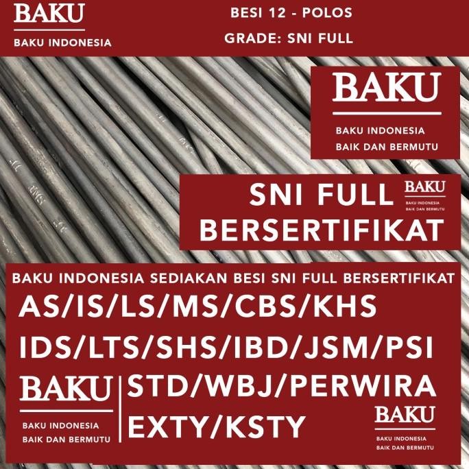Jual PROMO Besi 12 Polos SNI Full / Besi 12 Full SNI / Besi Beton 12 ...
