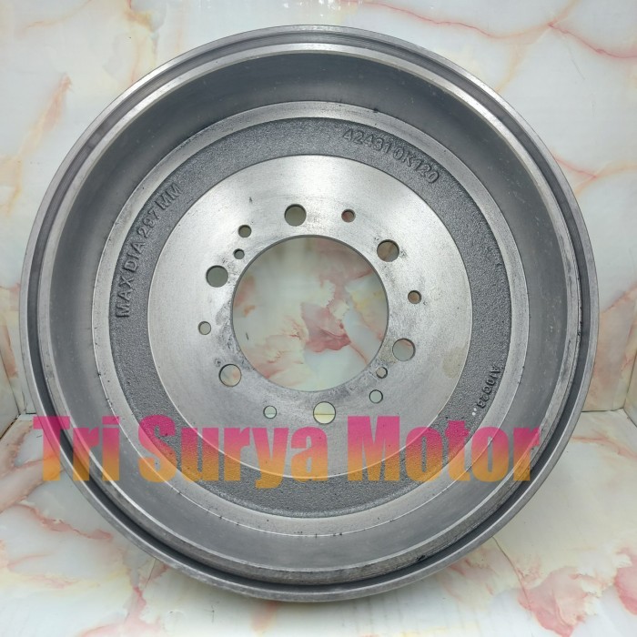 Jual Brake Drum Tromol Belakang Hilux Vigo Dc/Fortuner 42431-0K120 Ori ...