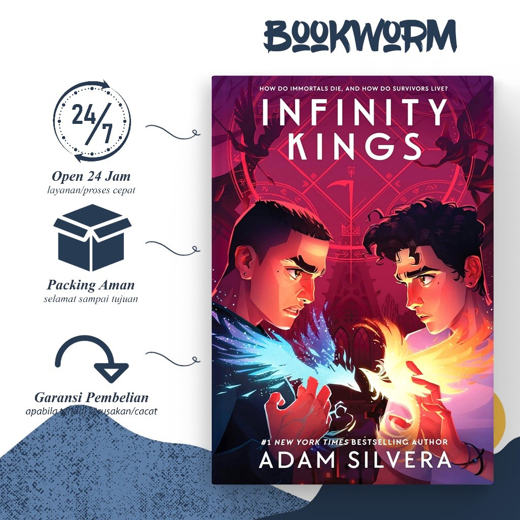 Jual Infinity Kings (Infinity Cycle, #3) by Adam Silvera (English ...