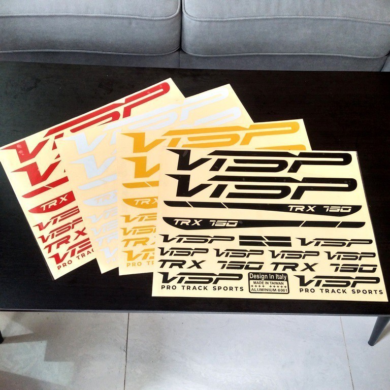 Jual Cutting Stiker Visp Trx790 Variasi Sepeda Sticker Frame Aksesoris ...