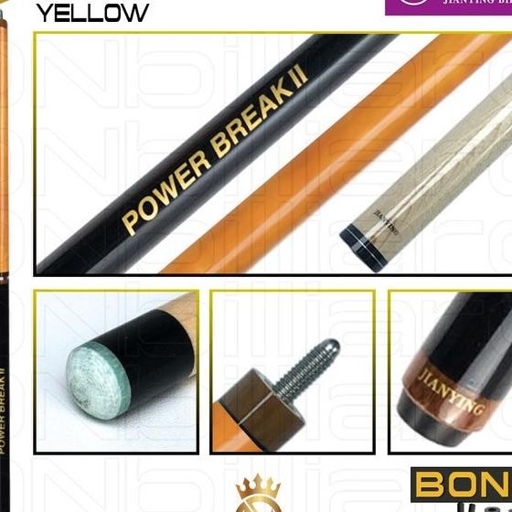 Jual Jump Break Jianying Power Break Ii 2 Pd-11S Cue Sti Billiard ...