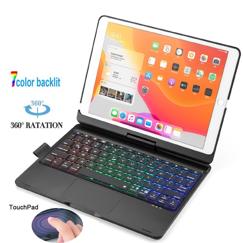 Jual Casing Keyboard Touchpad untuk Ipad 10.2 7th 8th Gen 9th 10th ...