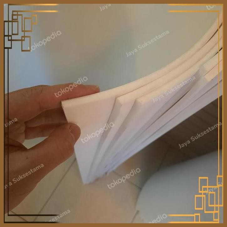 Jual [JST] PTFE TEFLON SHEET 0,2MM X 91CM X 85CM - TEFLON LEMBARAN UKURAN CUSTOM | Shopee Indonesia