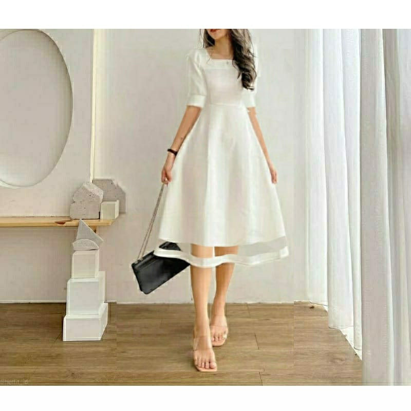 Jual Terbaru Sress Natal Pakian Natal Cewe Mewah Elegan Dres Remaja ...