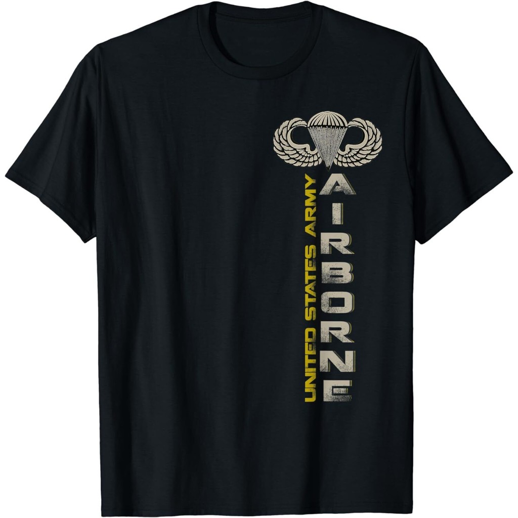 Jual Kaos Penerjun Payung Divisi Lintas Udara Angkatan Darat AS Kaos ...