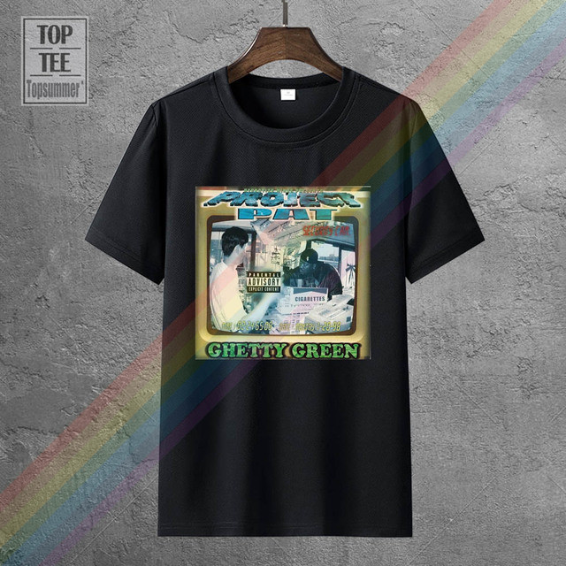 Jual Proyek Pat Ghetty Hijau Putih Mens Memphis Rap T Kualitas Bagus ...