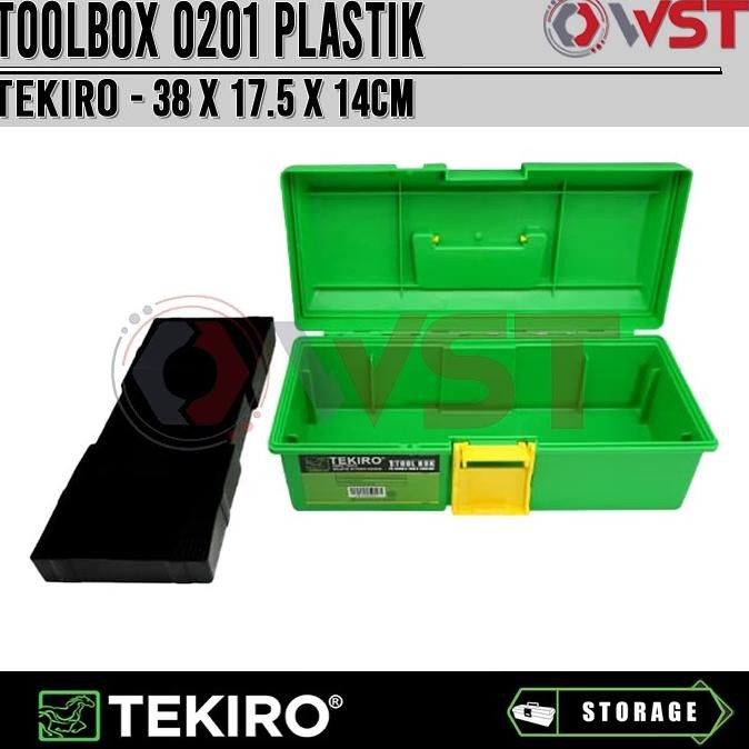 Jual TEKIRO TOOLBOX PLASTIK TB 901 0201 / KOTAK PERKAKAS / TOOL BOX ORIGINAL DAN TERPERCAYA ...