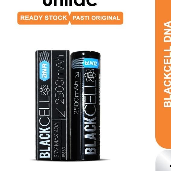 Jual Battery Blacell Dna 2500Mah Inr 18650 40A - Baterai Bla Cell ...