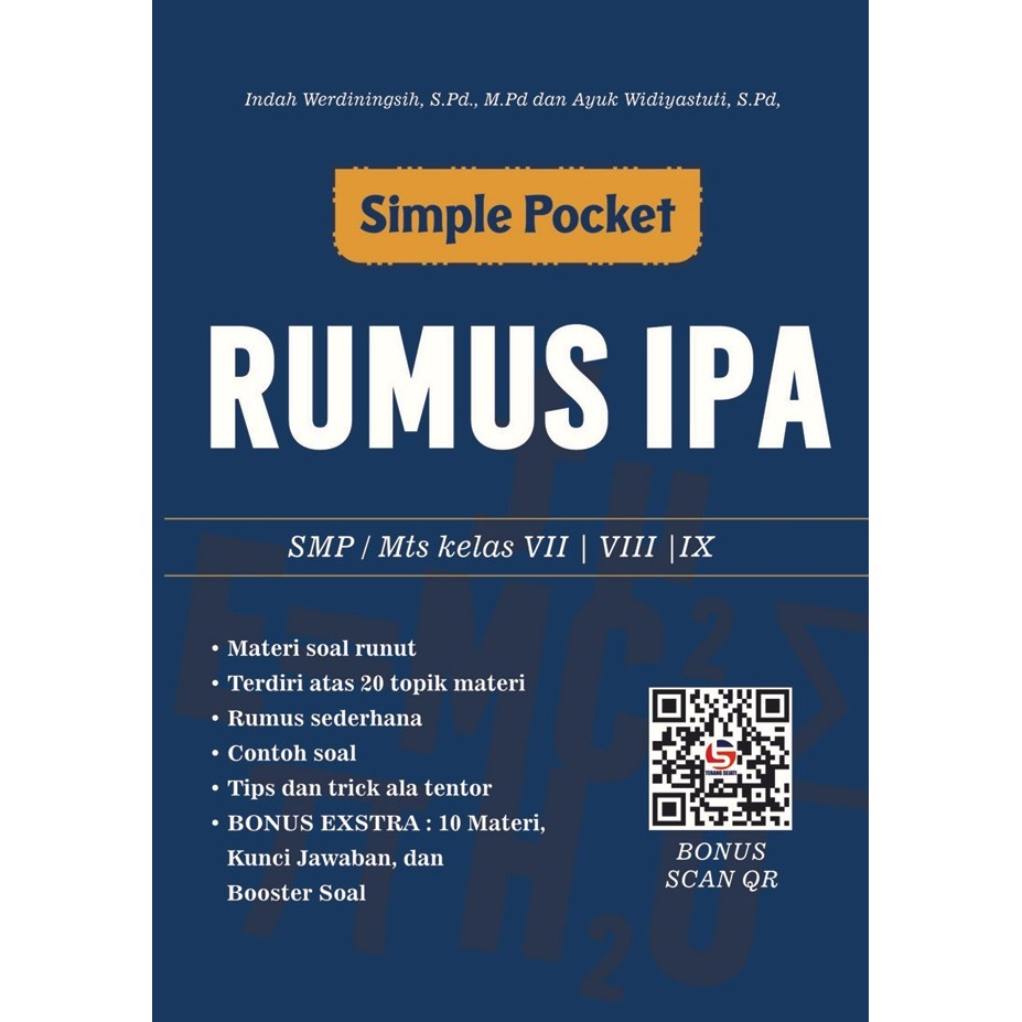 Jual Gramedia cirebon- SIMPLE POCKET RUMUS IPA SMP/MTS | Shopee Indonesia