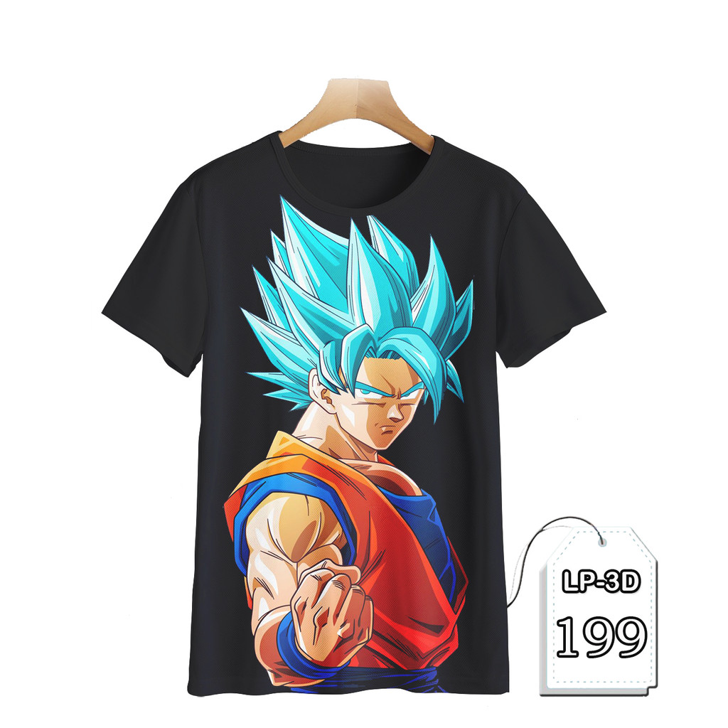 Jual Baju Dragon Ball Goku Blue Baju Anak dan Dewasa Kartun TV Animasi ...